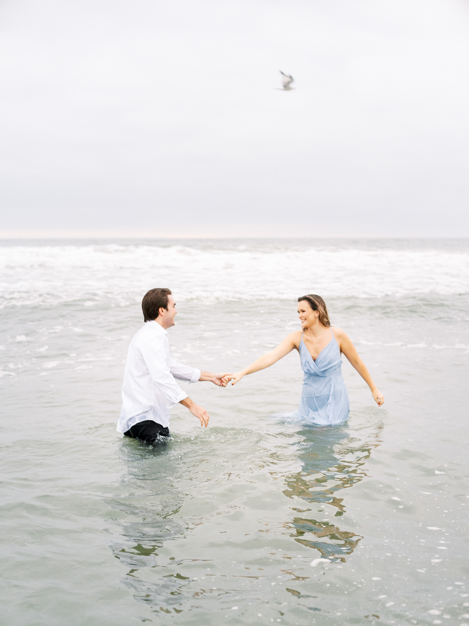 Fire Island Engagement Photos | Emma & Bill - Tom Schelling Photography