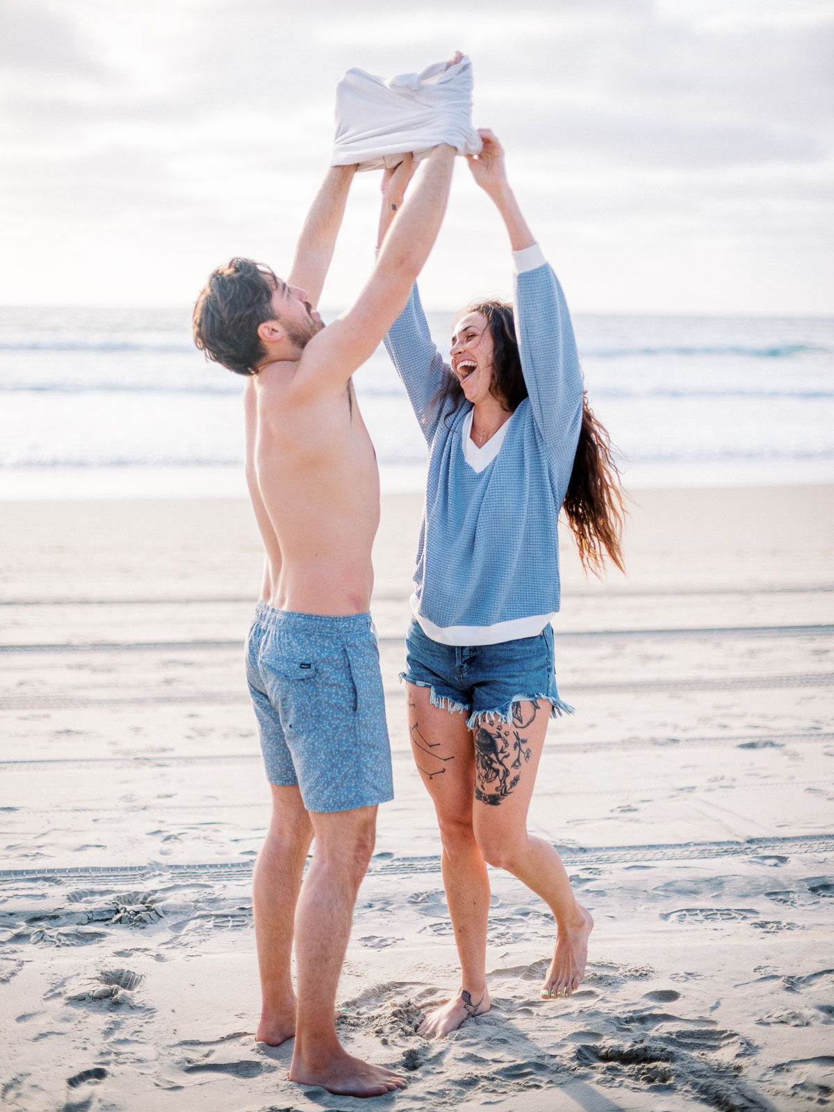 California Beach Engagement Photos | Luke & Amy