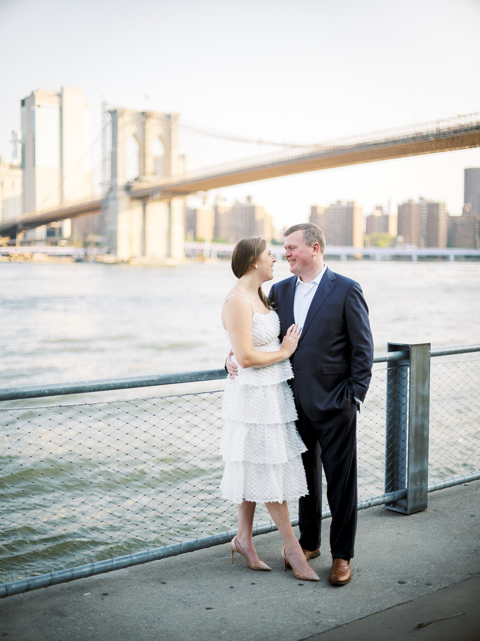 Engagement Photos in NYC | Jessica & Stephen - Tom Schelling Photo