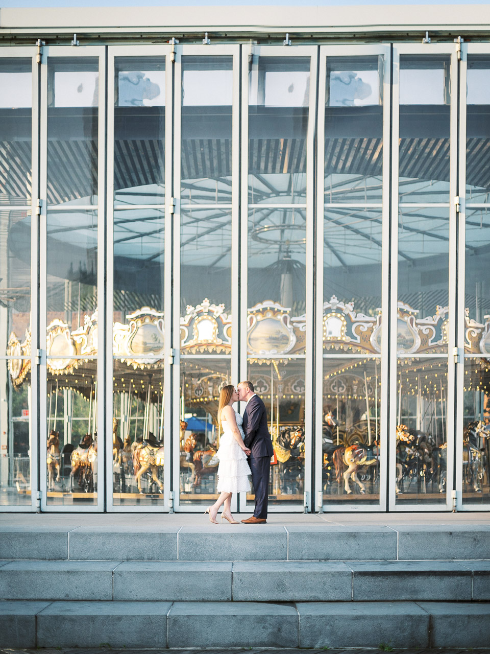 Engagement Photos in NYC | Jessica & Stephen - Tom Schelling Photo