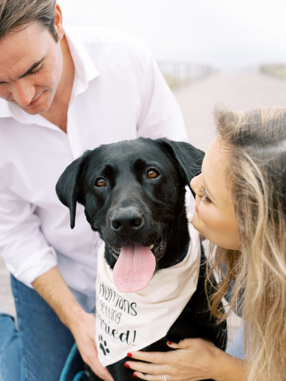 Fire Island Engagement Photos | Emma & Bill - Tom Schelling Photography