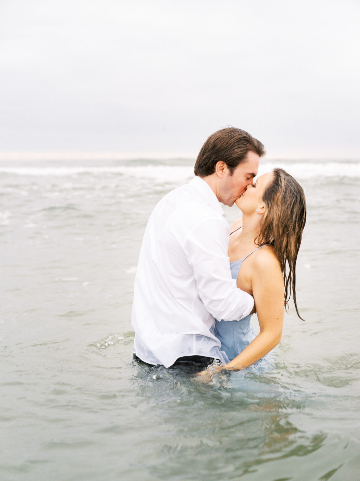 Fire Island Engagement Photos | Emma & Bill - Tom Schelling Photography