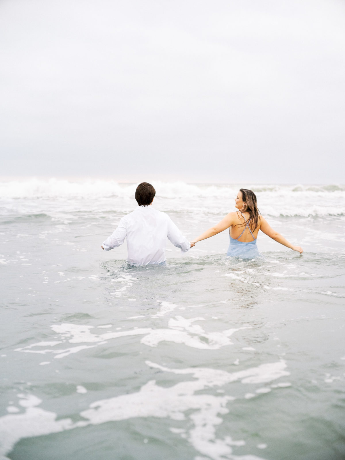 Fire Island Engagement Photos | Emma & Bill - Tom Schelling Photography