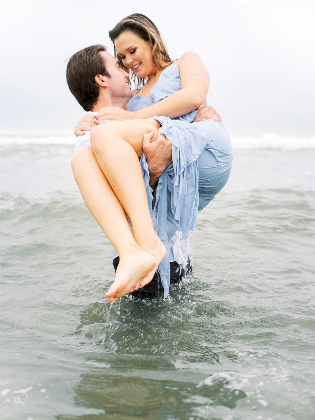 Fire Island Engagement Photos | Emma & Bill - Tom Schelling Photography
